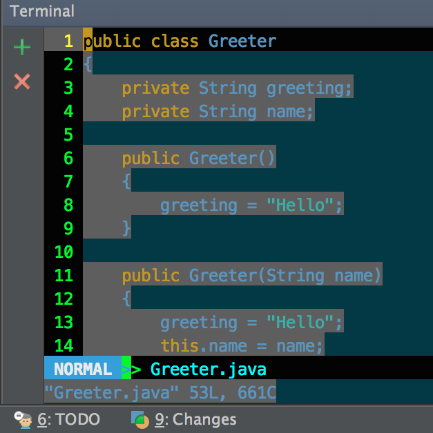 Intellij Terminal And Vim Colors IDEs Support IntelliJ Platform JetBrains
